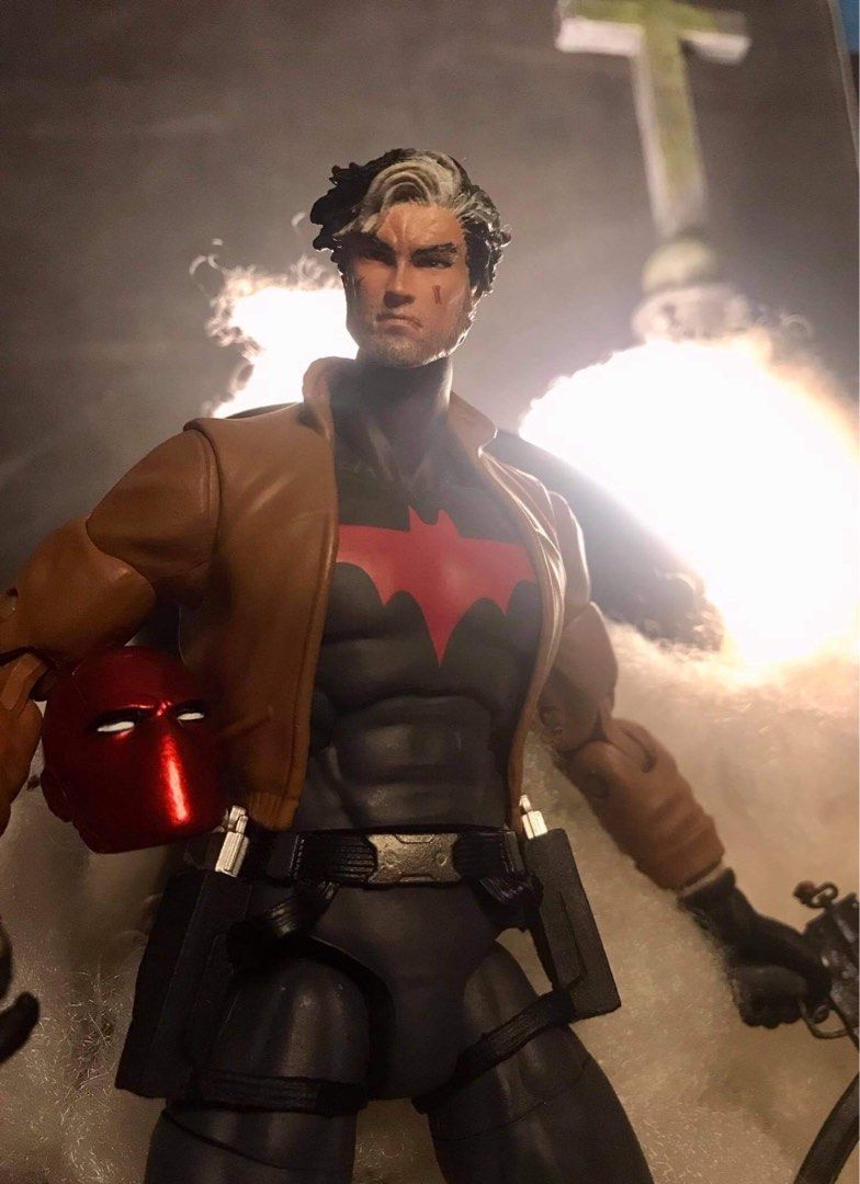 DC Essentials Red Hood with Ducati Motorcycle and alternate Jason Todd ...