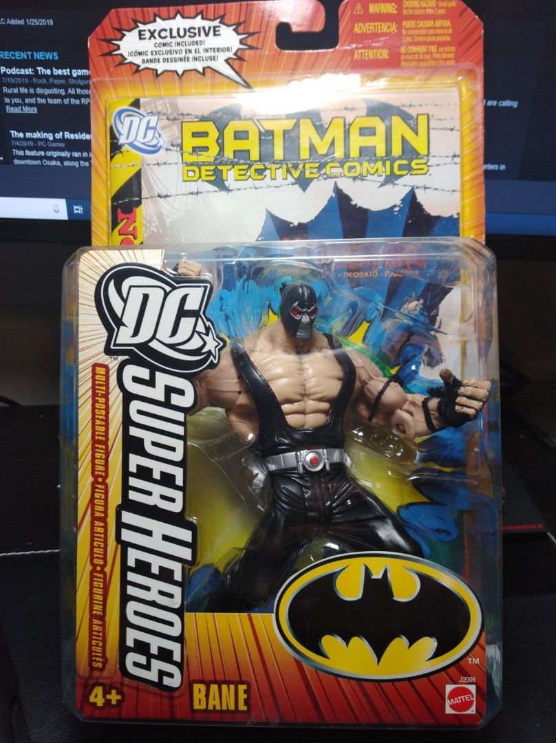 Dc superheroes mattel bane loose figure, Hobbies & Toys, Toys & Games ...
