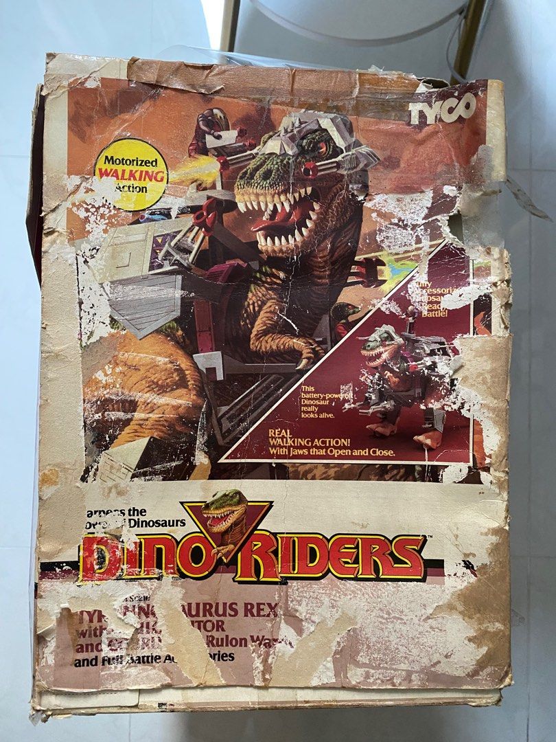 Dino riders trex box, Hobbies & Toys, Toys & Games on Carousell