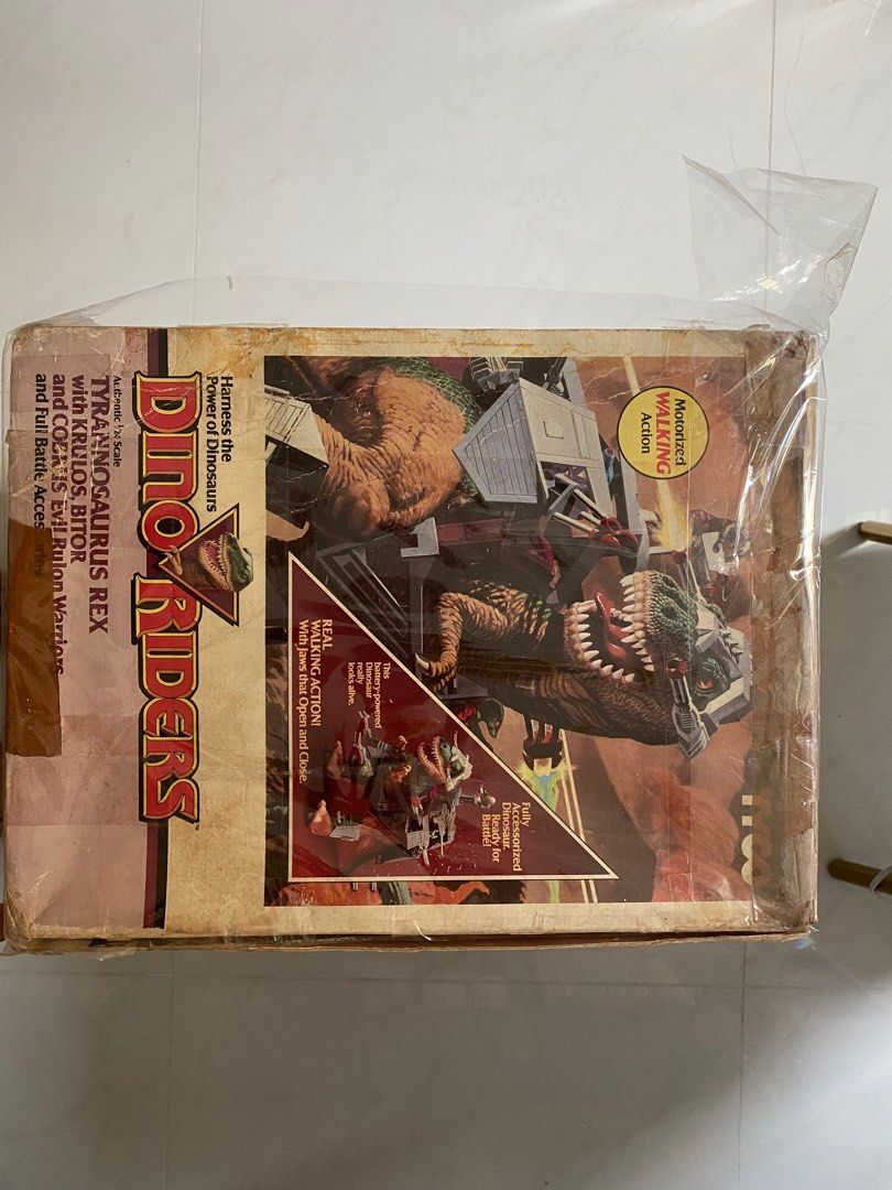 Dino riders trex box, Hobbies & Toys, Toys & Games on Carousell