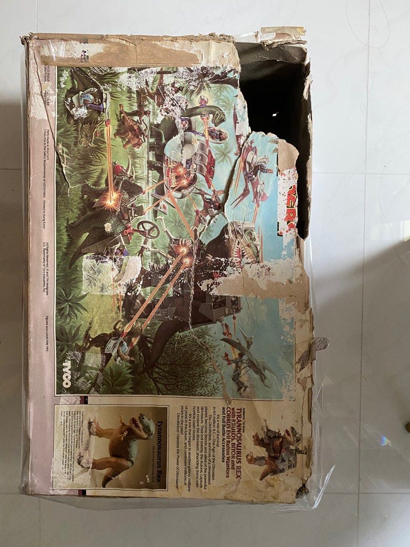 Dino riders trex box, Hobbies & Toys, Toys & Games on Carousell