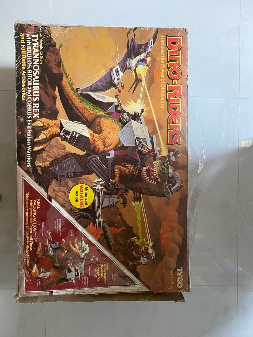 Dino riders trex box, Hobbies & Toys, Toys & Games on Carousell