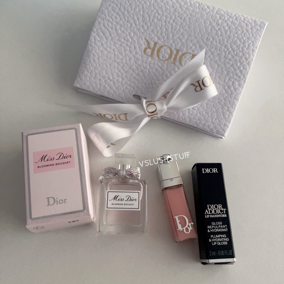 Dior Blooming Bouquet + Lip Maximizer mini set, Beauty & Personal Care ...