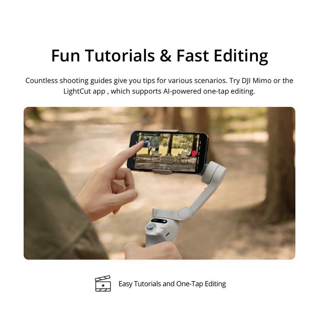 DJI Osmo Mobile Stabilizer SE, Photography, Photography Accessories ...