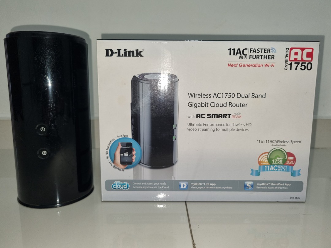 D-LINK WI-FI Gigabit Router, Computers & Tech, Parts & Accessories ...