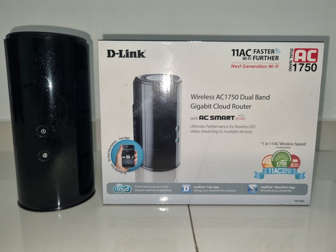 D-LINK WI-FI Gigabit Router, Computers & Tech, Parts & Accessories ...