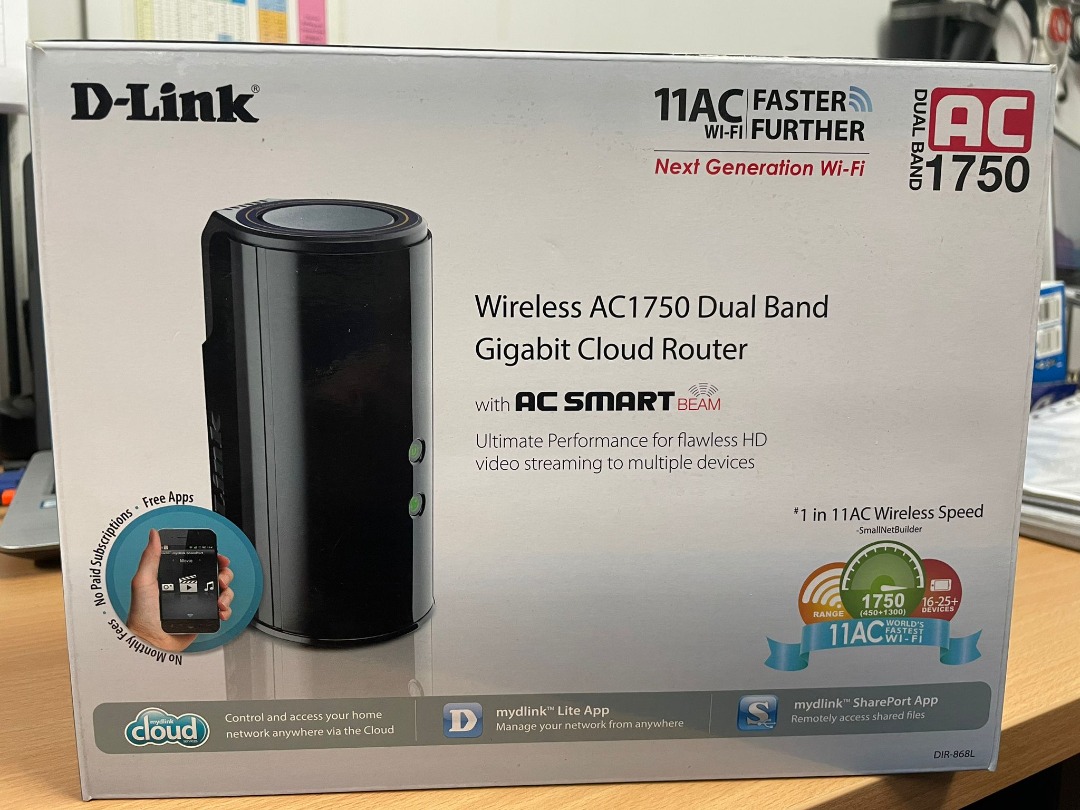 D-Link Wireless AC1750 Dual Band Router, Computers & Tech, Parts & Accessories, Networking on ...