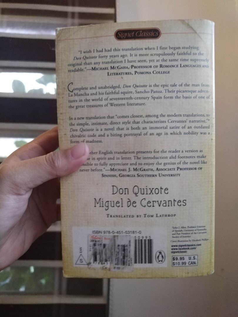 [PRE-LOVED] Don Quixote, Signet Classics (Mass Market) By Miguel de ...