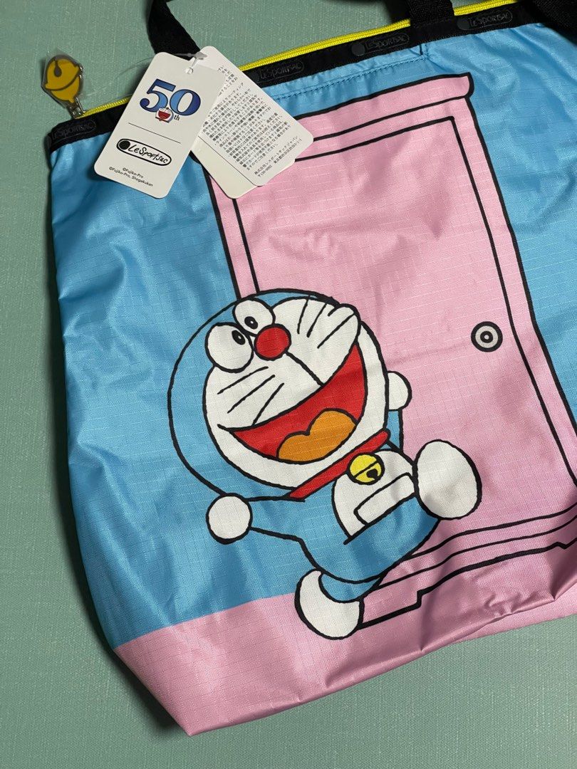 Doraemon x LeSportSac 50th Year Anniversary Tote Bag, Women's Fashion, Bags & Wallets, Tote Bags ...