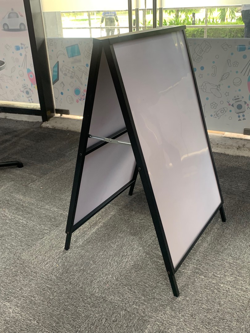 Double sided standee, Bulletin Board, Looking For on Carousell