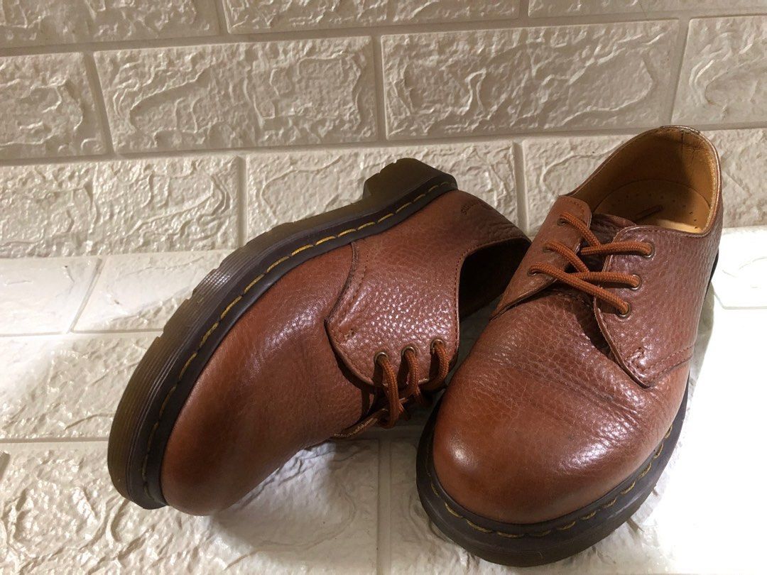 Dr. Martens 1461 / Docmart / Brown Shoes, Fesyen Wanita, Sepatu di ...