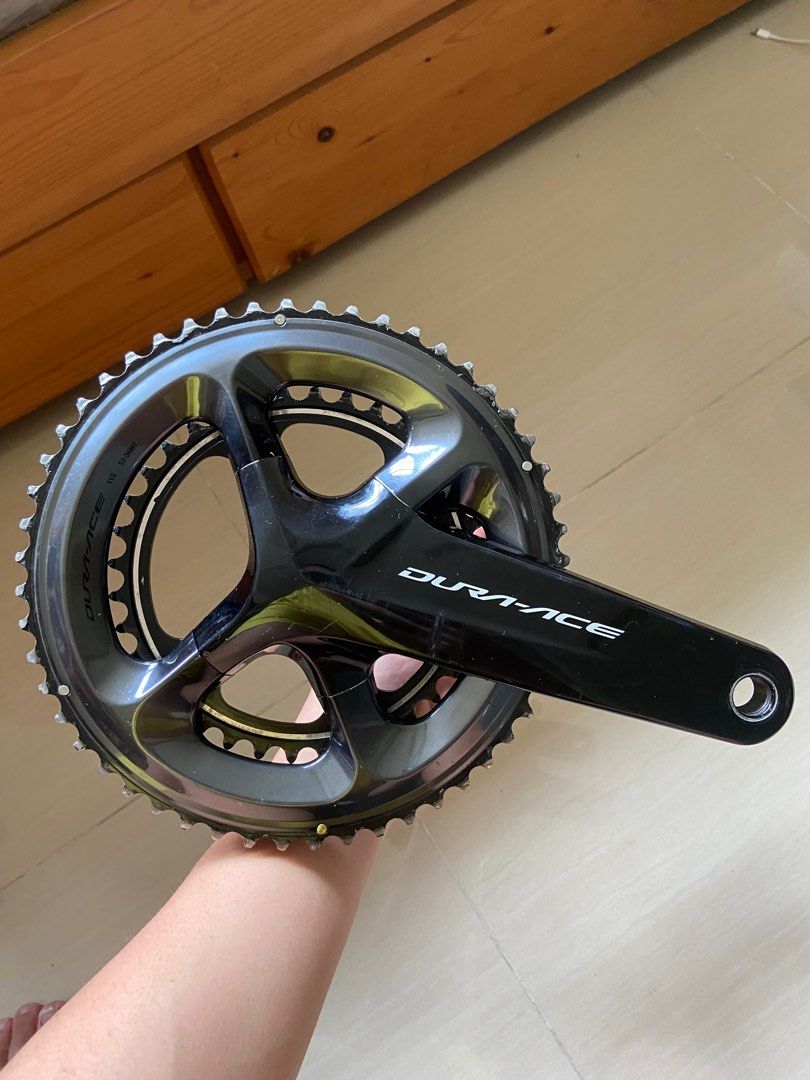 Dura ace 9100 shimano crank crankset with 52-36 chainring, Sports ...