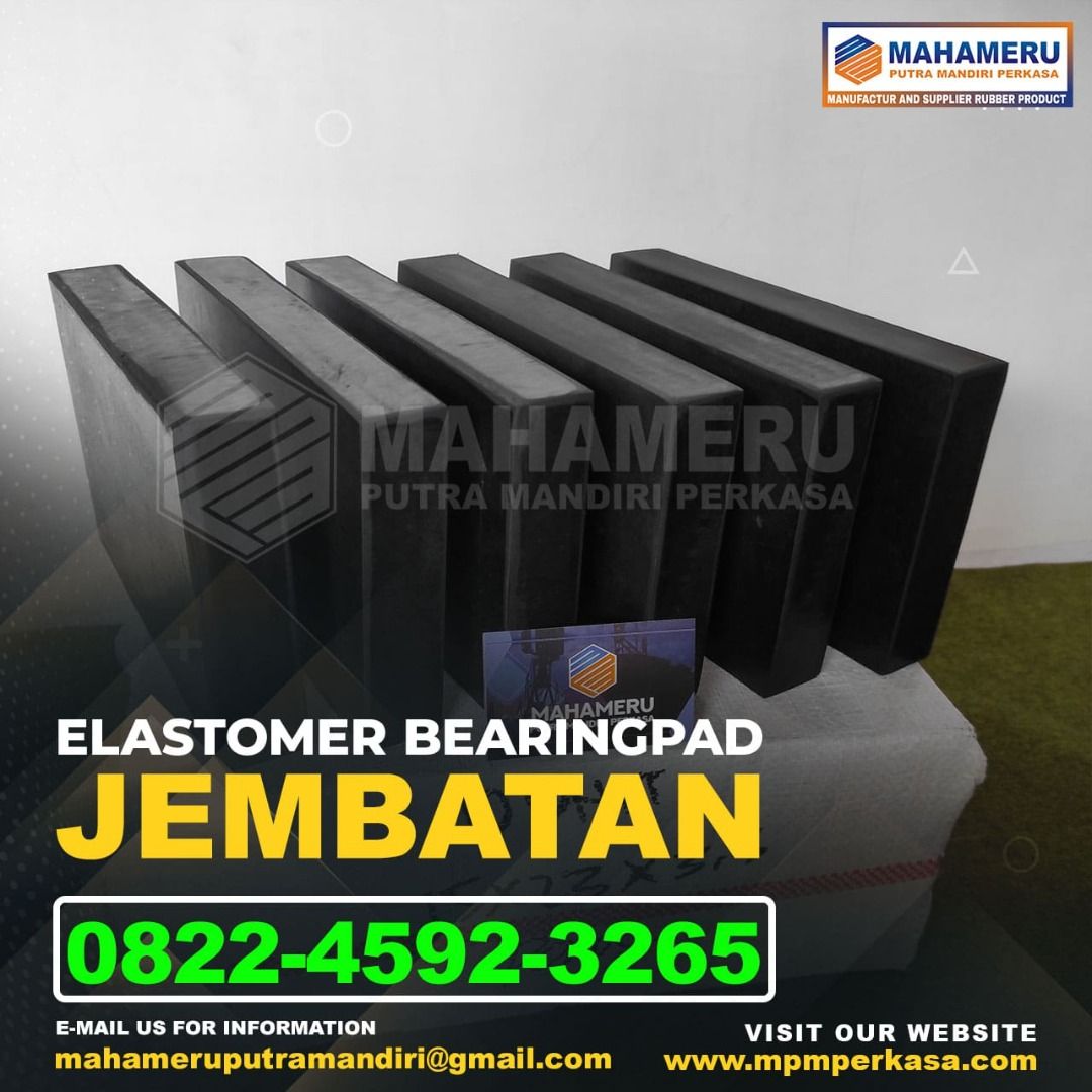 Elastomer Bearingpad Jembatan - Elastomer Jembatan di Banten, Properti ...