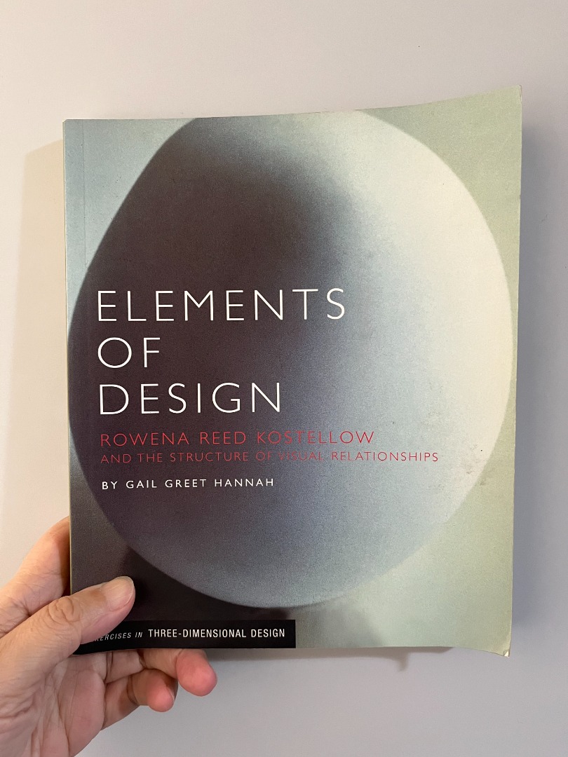 Elements of Design Book by Gail Greet Hannah, Hobbies & Toys, Books ...