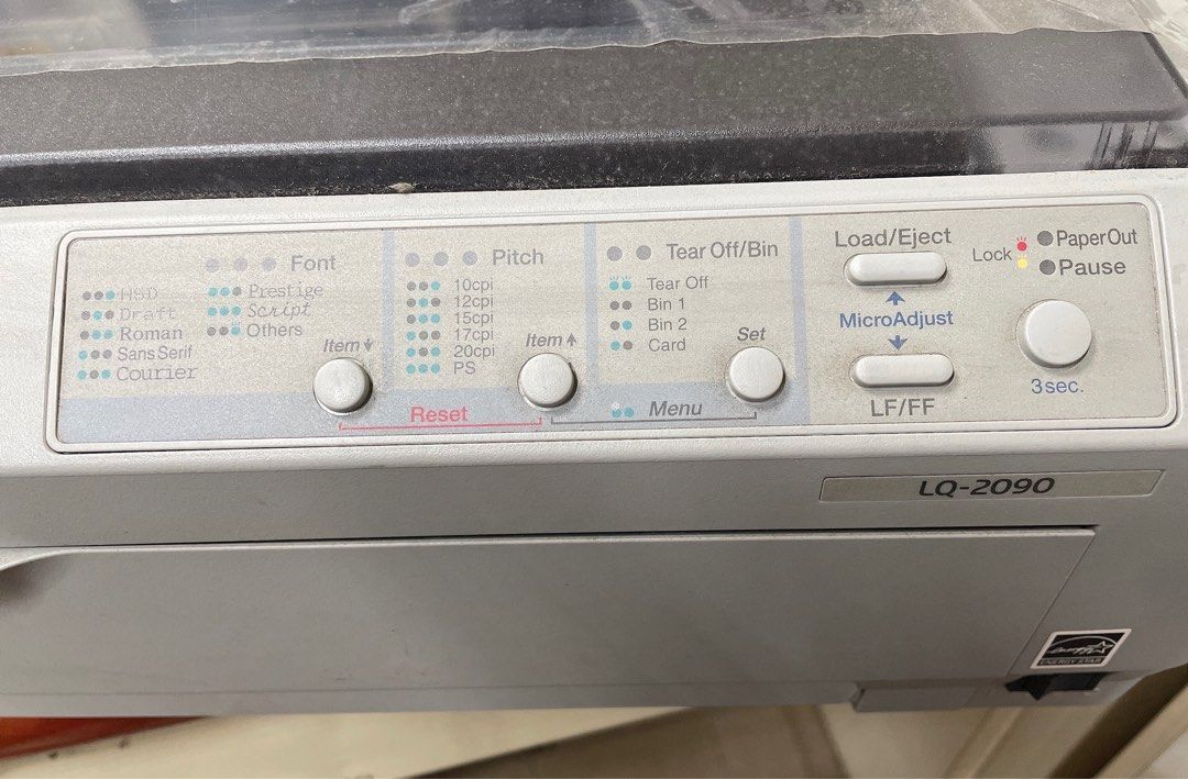 Epson Dot Matrix Printer LQ-2090, Computers & Tech, Printers, Scanners ...