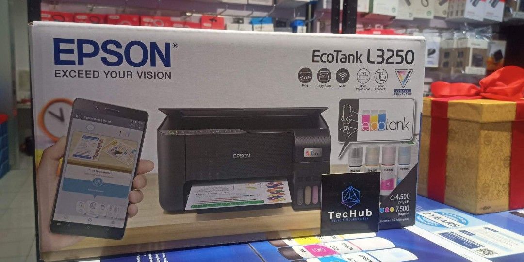 Epson EcoTank L3250 A4 Print Scan Copy Wi-Fi Wireless Ink Tank ...