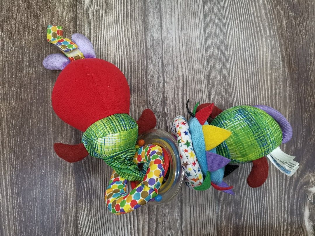 Eric Carle The Very Hungry Caterpillar Ring Rattle Toy, Babies & Kids ...
