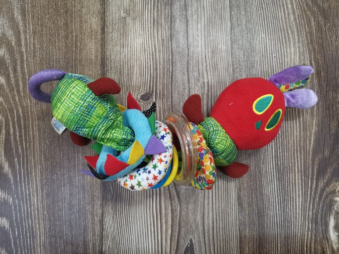 Eric Carle The Very Hungry Caterpillar Ring Rattle Toy, Babies & Kids ...