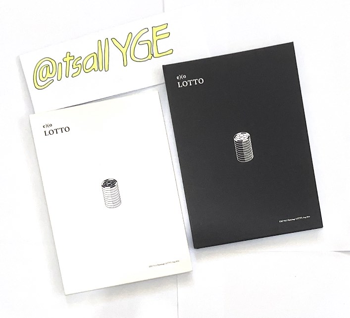 EXO LOTTO ALBUM (CHINESE & KOREAN VER.), Hobbies & Toys, Memorabilia ...
