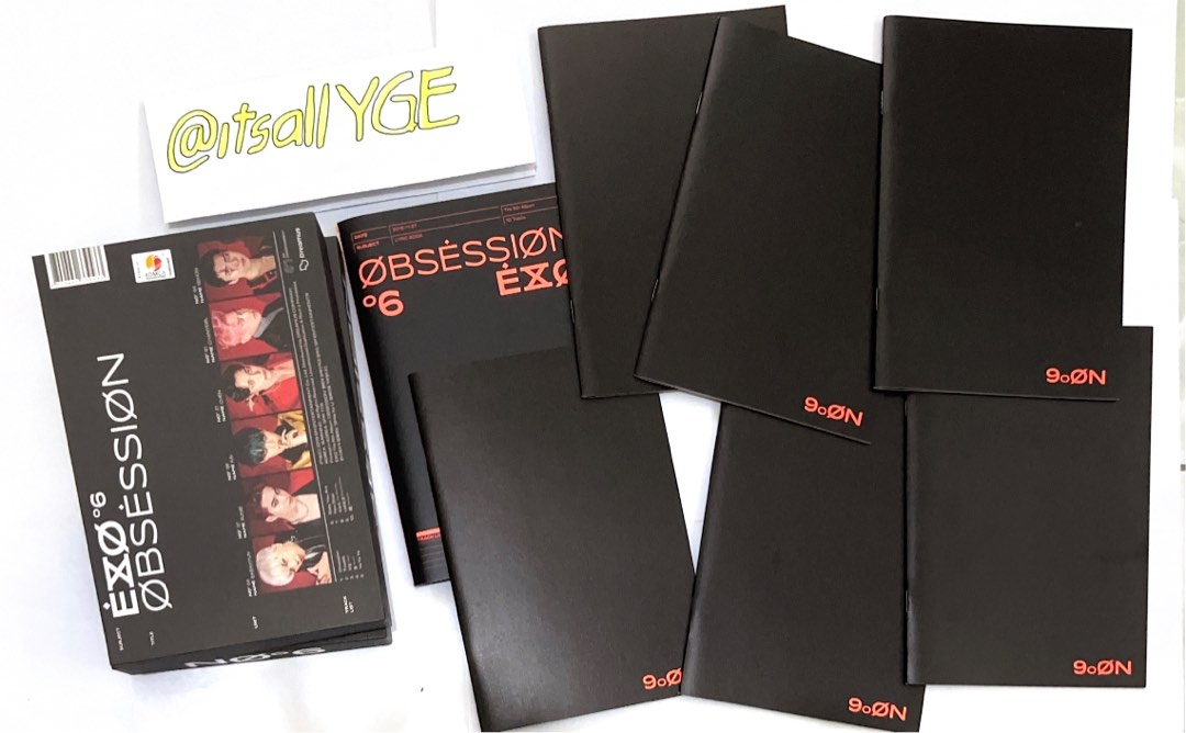 EXO OBSESSION (X-EXO VER.) WITH 2 POSTERS, Hobbies & Toys, Memorabilia ...