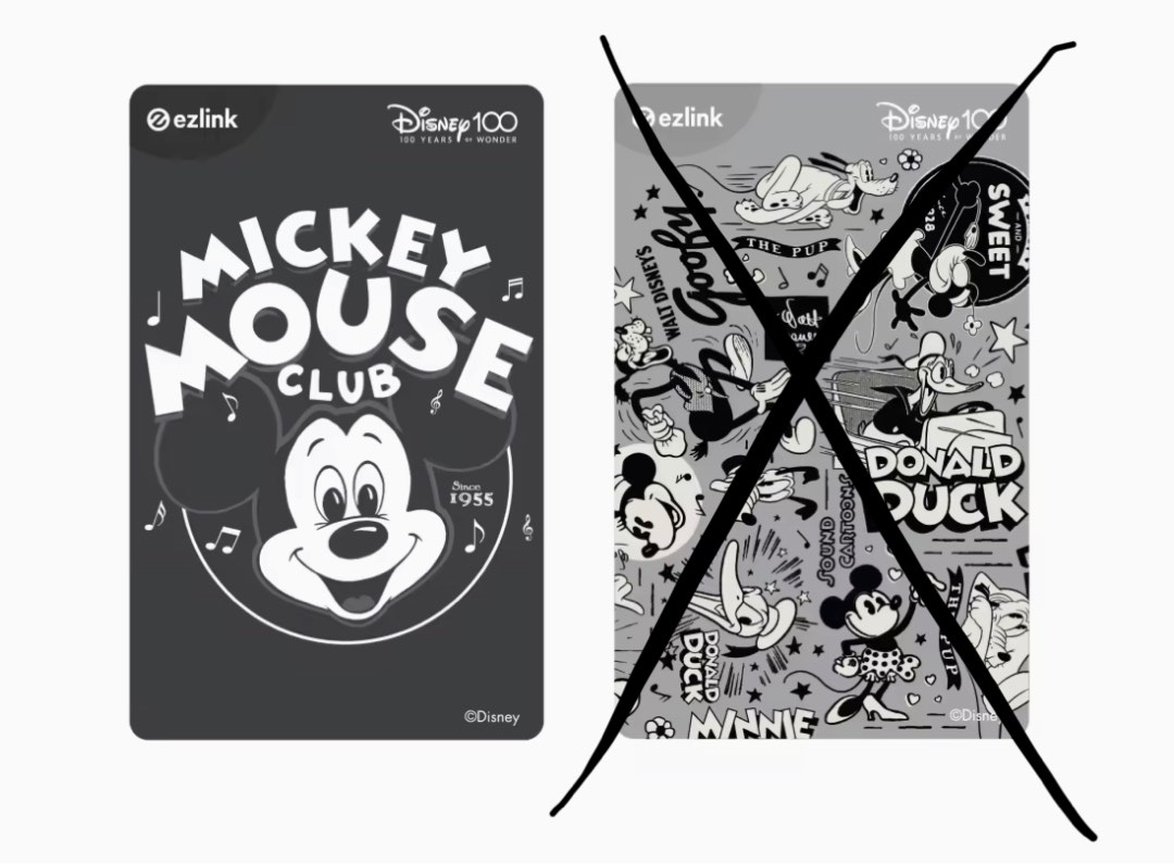 EZ LINK 2023 D100 Mickey & Friends Vintage Cards!!, Mobile Phones ...