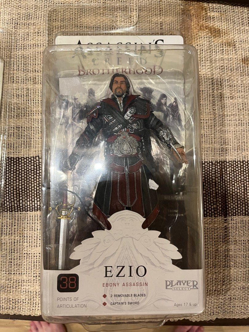 Ezio - Ebony Assassin Figure (Opened), Hobbies & Toys, Toys & Games on ...