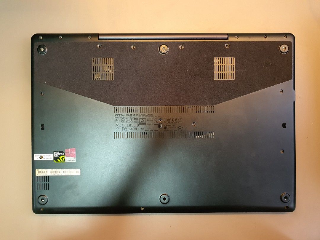 Faulty MSI i7 Gaming Laptop with Nvidia Gtx Graphics, Computers & Tech ...