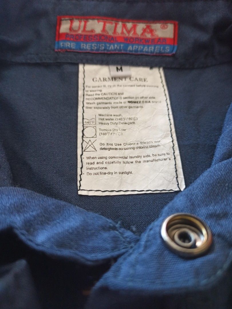 Fire Resistant Coveralls ️ Size M ️ FRC, Men's Fashion, Activewear on ...