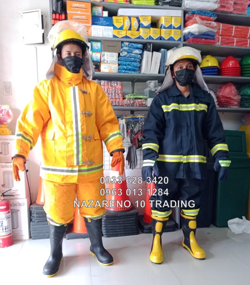 FIREMAN SUIT Set Fireman Suit Double Jacket on Carousell