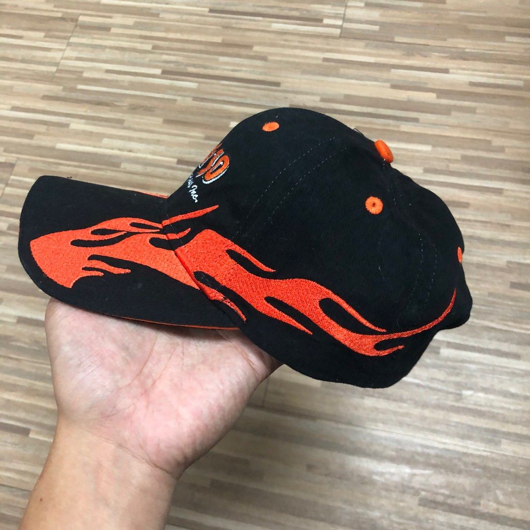 Flames Fire adjustable cap, Men's Fashion, Watches & Accessories, Cap ...