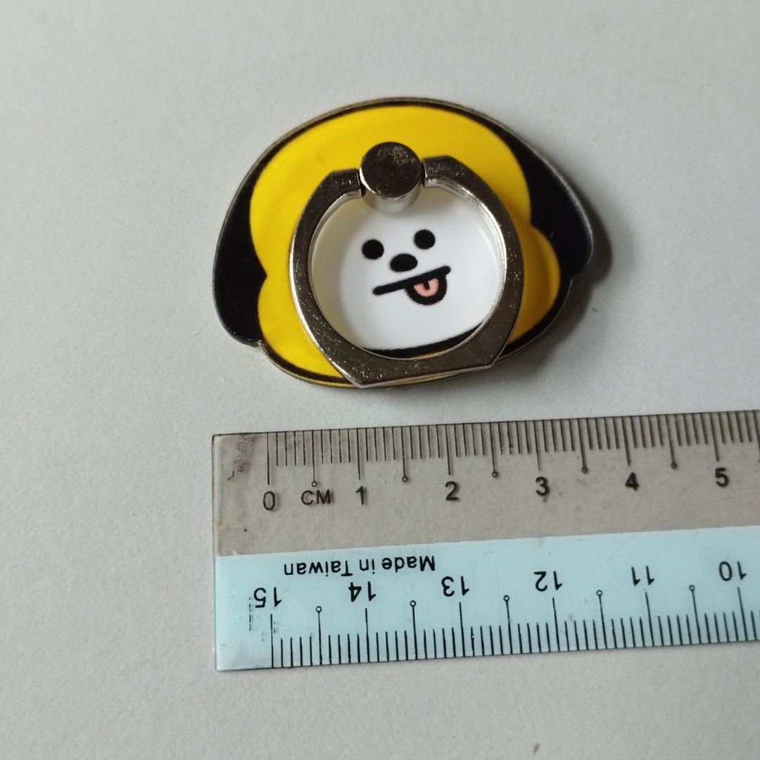 Free blessing bt21 chimmy phone stand ring, Mobile Phones & Gadgets ...