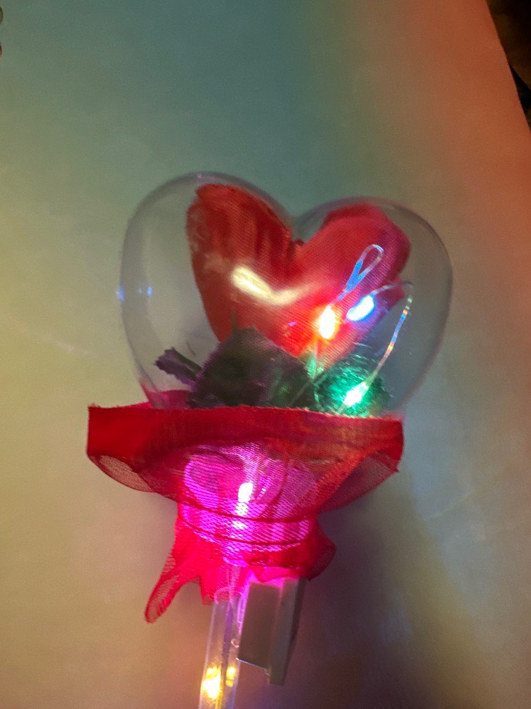 FREE LED FLOWER STICK, Furniture & Home Living, Home Decor, Other Home ...