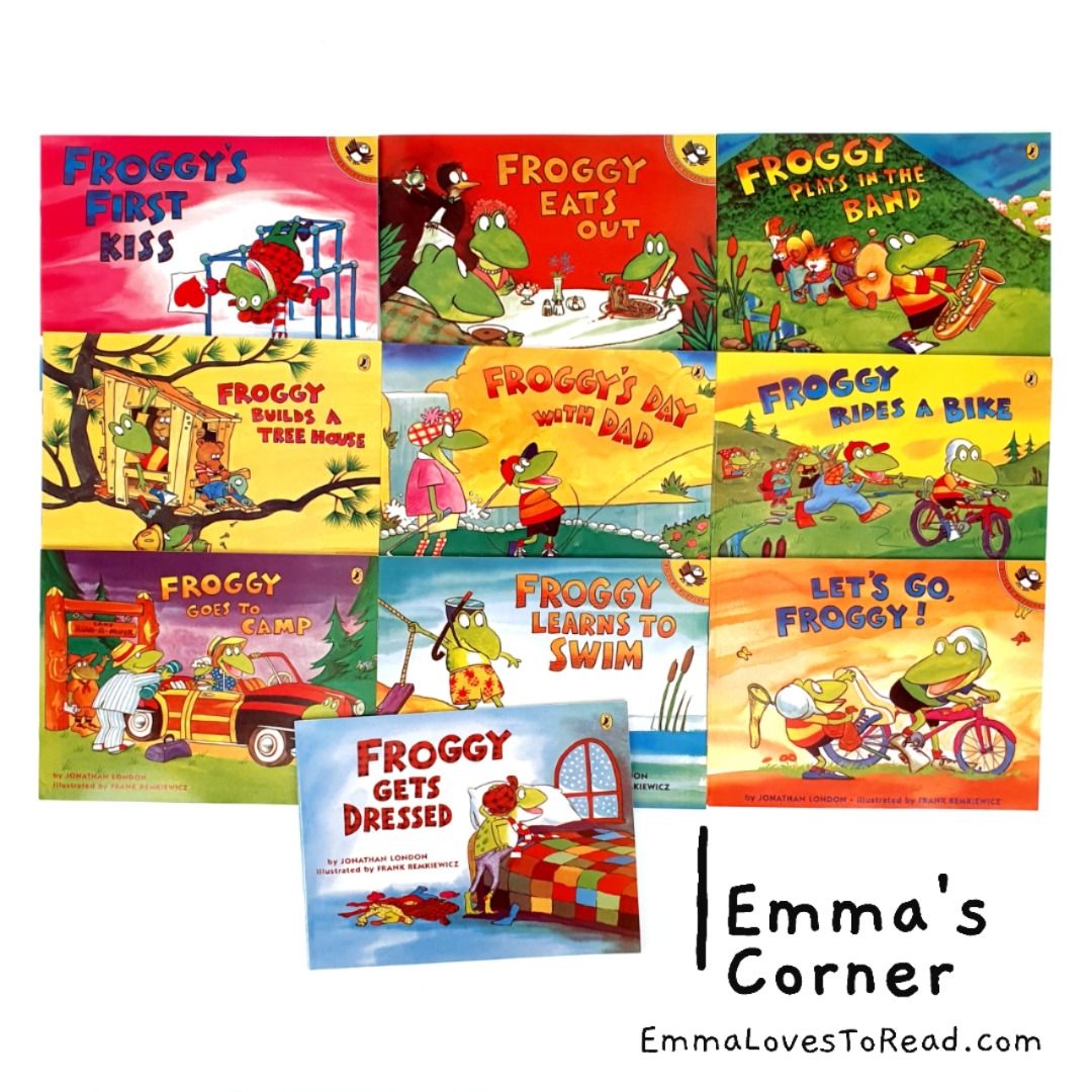 Froggy Gets Dressed by Jonathan London Book Set (10 books), Hobbies ...