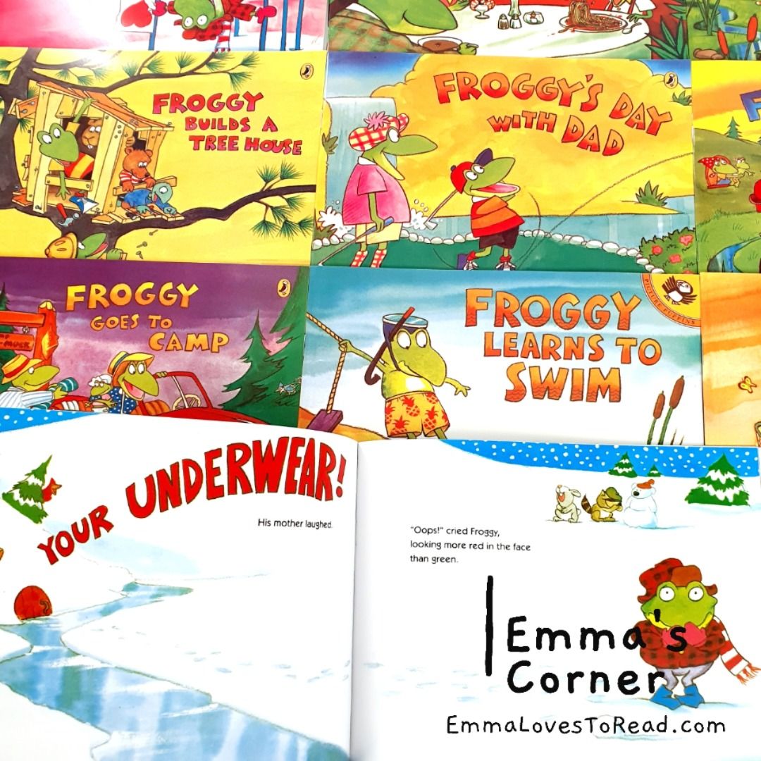 Froggy Gets Dressed by Jonathan London Book Set (10 books), Hobbies ...