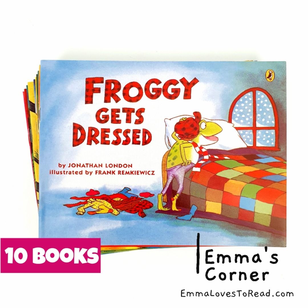 Froggy Gets Dressed by Jonathan London Book Set (10 books), Hobbies ...