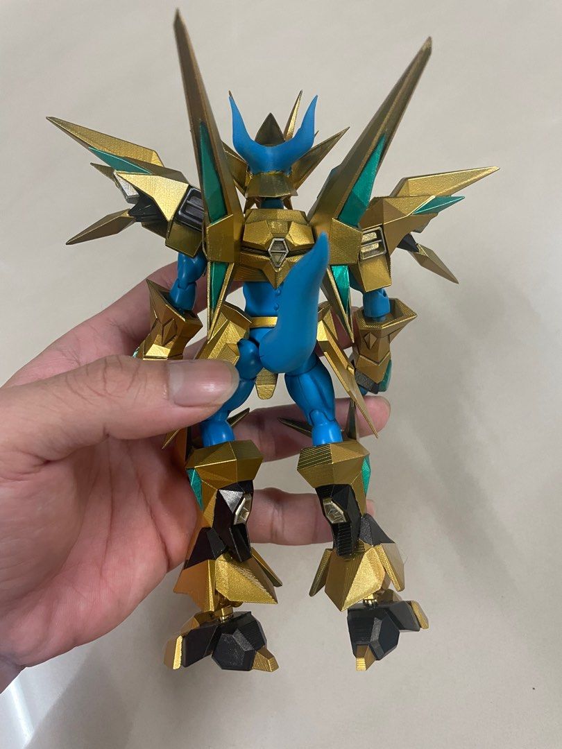 Digimon FRS Figure Rise Standard Magnamon X-AntiBody, Hobbies & Toys ...