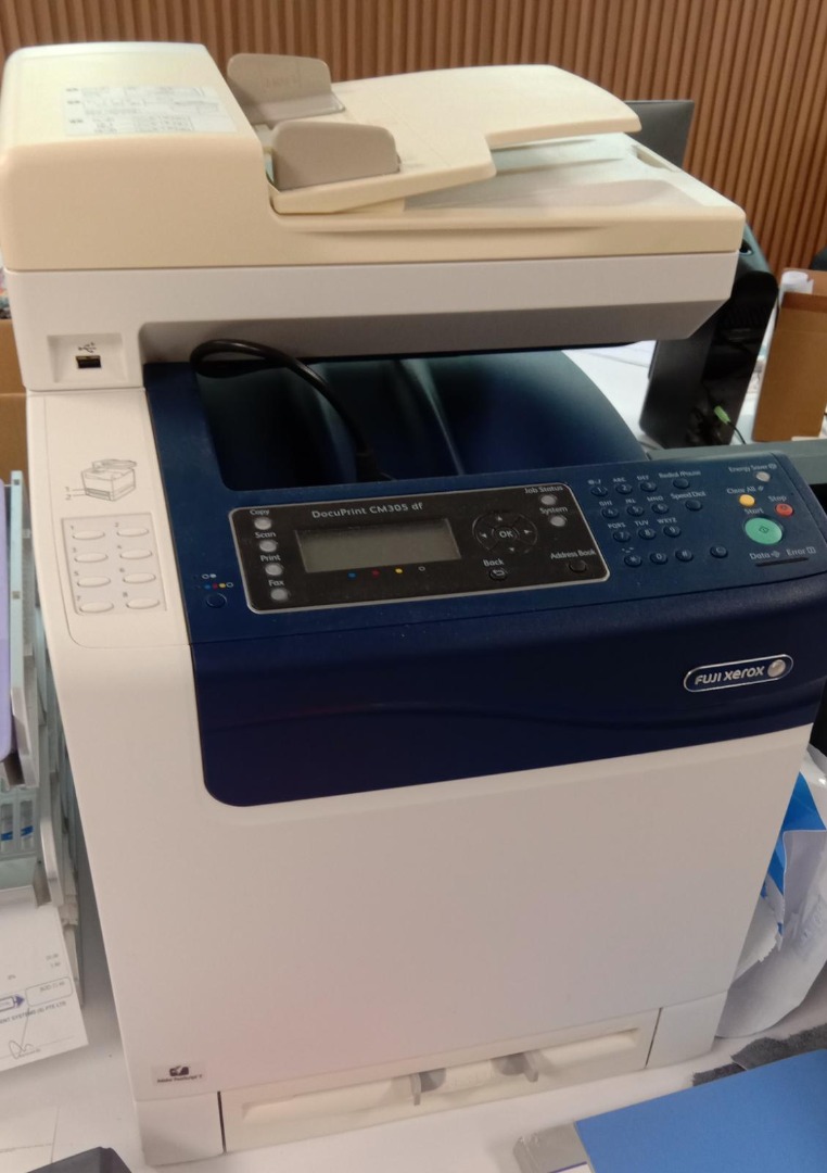 FUJI XEROX DOCUPRINT CM305DF PRINTER + SCANNER, Computers & Tech ...