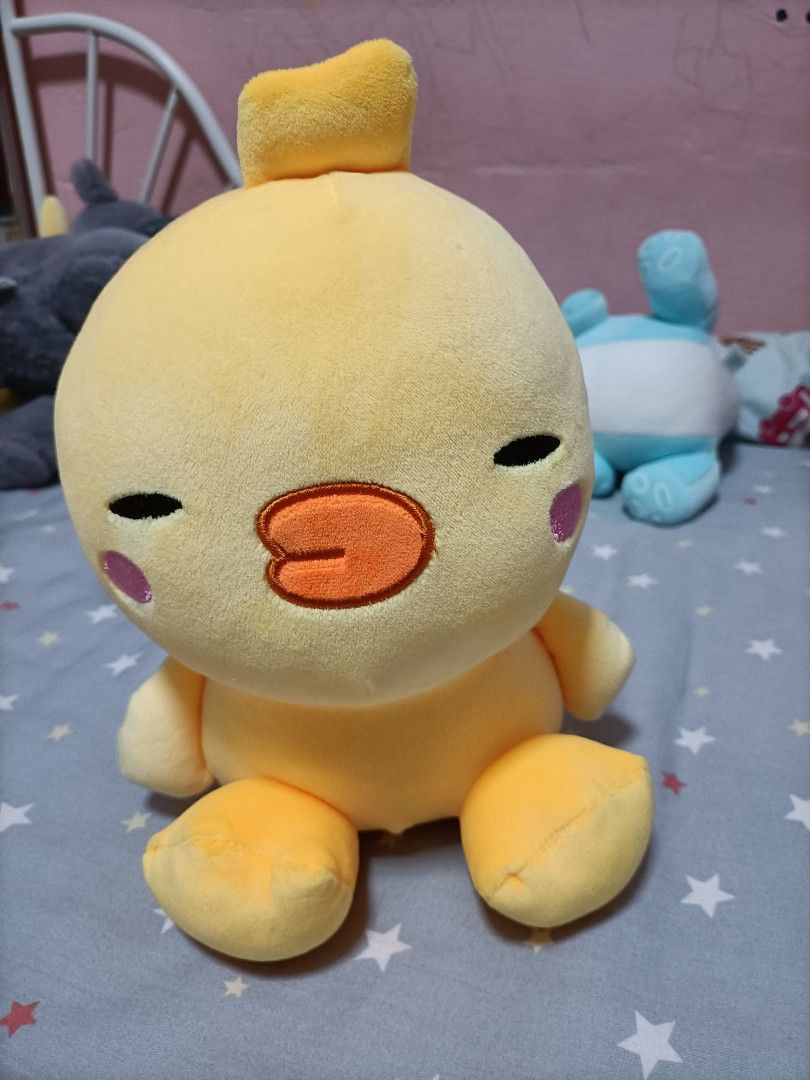 [Fun Claw] Soft Toys Plushie Chick Rabbit Fish Among Us, Hobbies & Toys ...