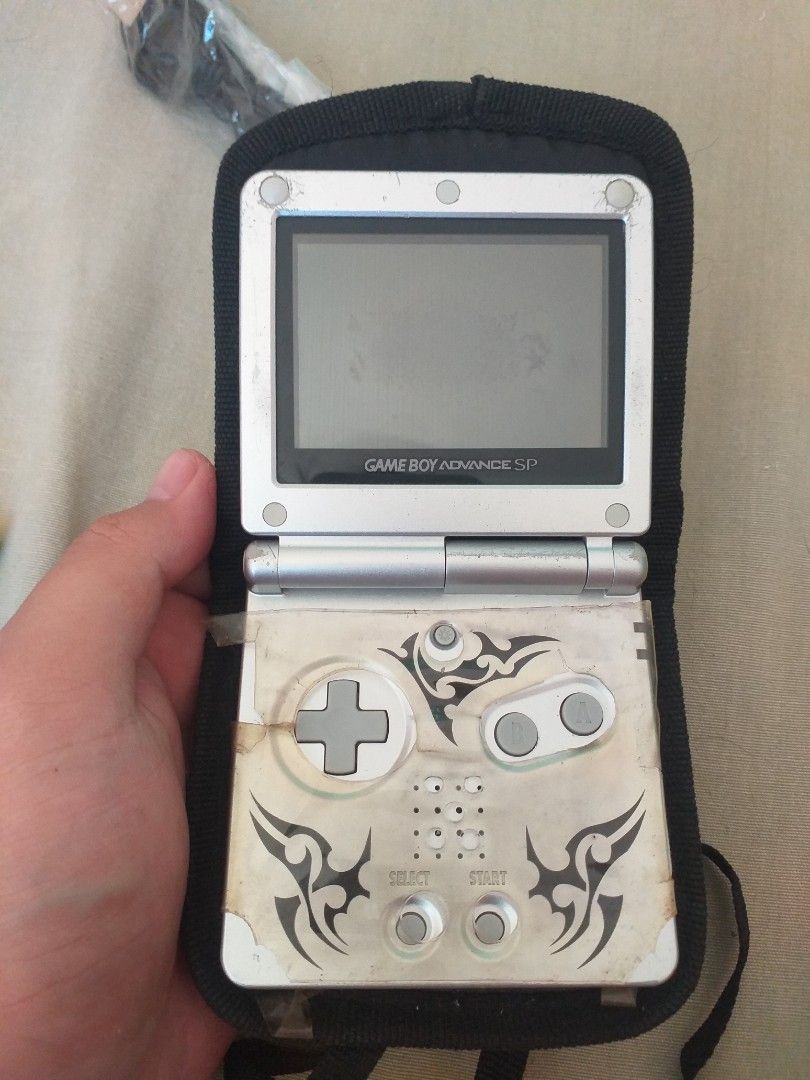 GameBoy Advance SP Tribal Edition, Video Gaming, Video Games, Nintendo ...