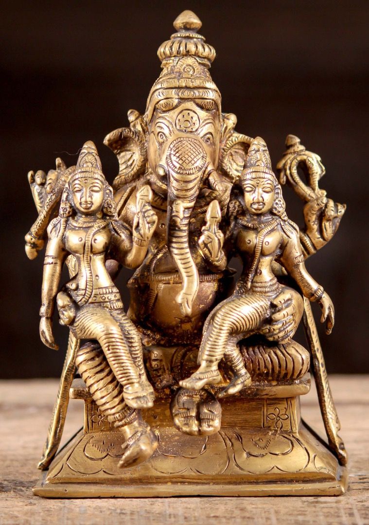 Ganesha Ganapati Vinayaka Pillayar Hindu God Panchaloka Statue, Hobbies ...