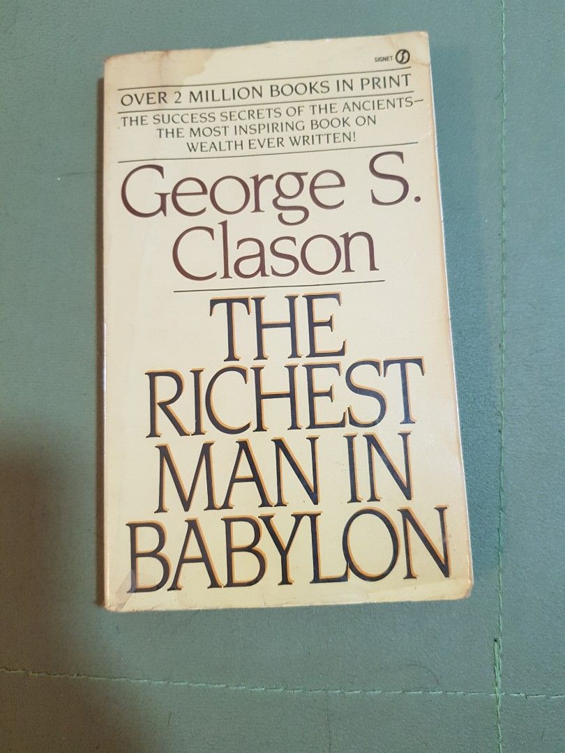George Clason - The Richest Man in Babylon, Hobbies & Toys, Books ...