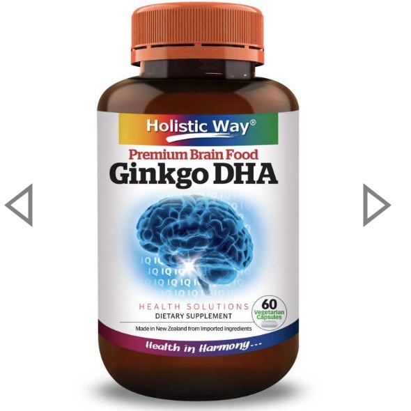 Gingko DHA Holistic Way 60capsules, Health & Nutrition, Health ...