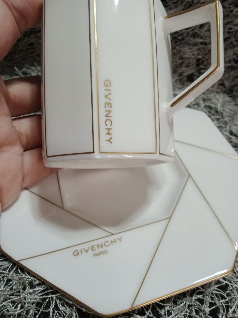 Givenchy Cup & Saucer, Furniture & Home Living, Kitchenware & Tableware ...