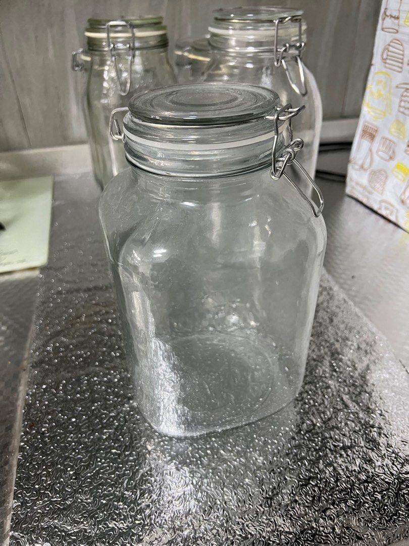 Glass Jars in various sizes, Furniture & Home Living, Kitchenware ...