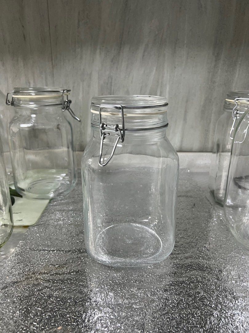 Glass Jars in various sizes, Furniture & Home Living, Kitchenware ...