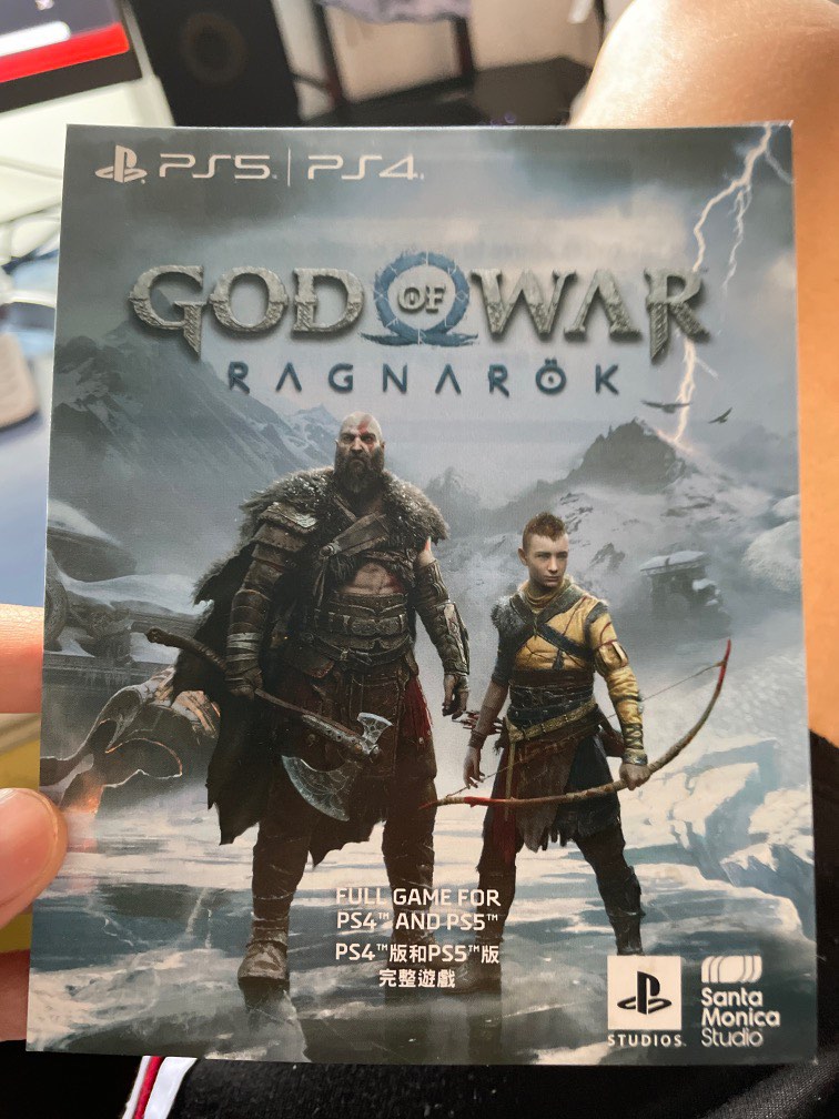 GoW - Ragnarok Digital code, Video Gaming, Video Games, PlayStation on ...