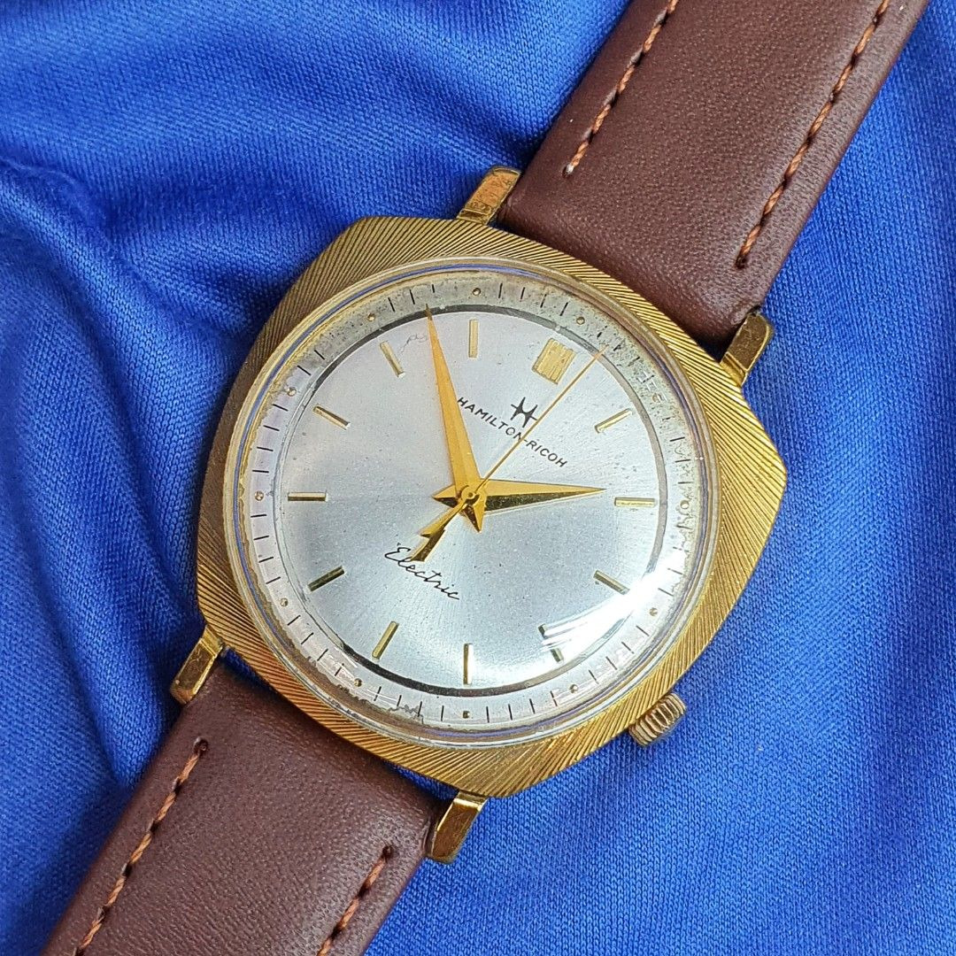 Hamilton - Ricoh Electric Swiss Vintage Watch, Luxury, Watches on Carousell