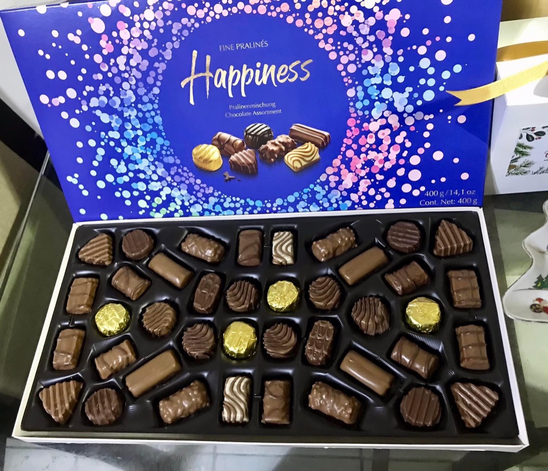Happiness Chocolates, Food & Drinks, Gift Baskets & Hampers on Carousell