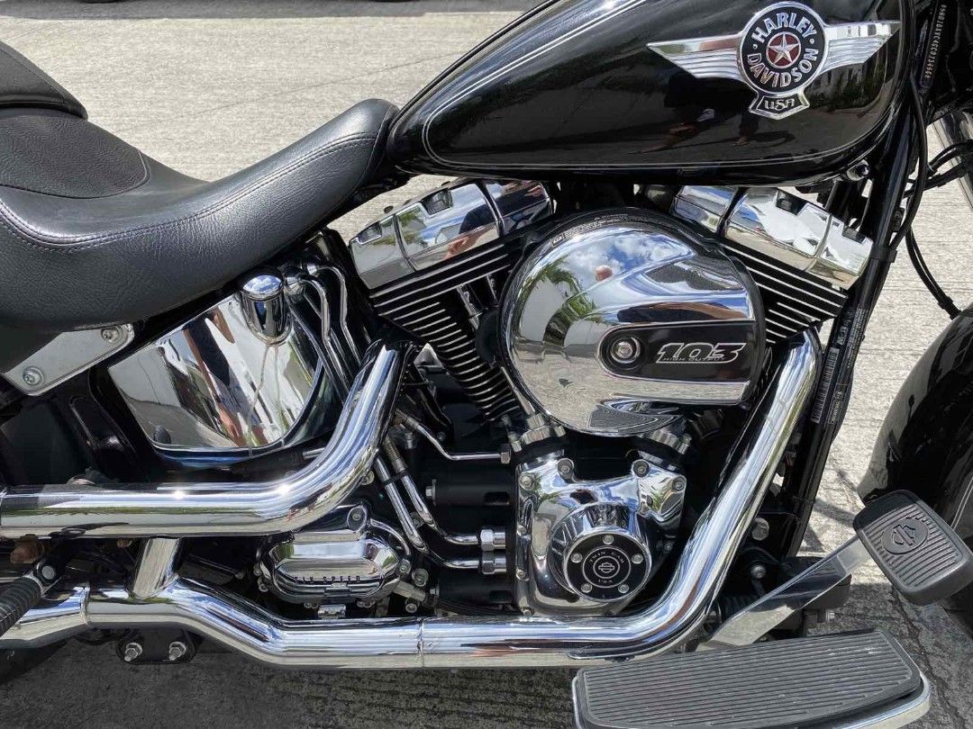 Harley Fatboy 2016, Motorbikes, Motorbikes for Sale on Carousell
