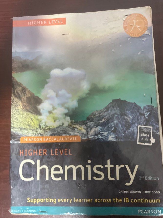 Higher Level Chemistry IB textbook by Pearson, Hobbies & Toys, Books ... Higher Level Chemistry IB textbook by Pearson, Hobbies & Toys, Books ...